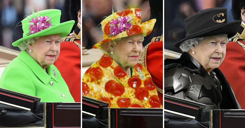 The Queen Wore a ‘Green Screen’ Outfit and the Internet Went to Town ...