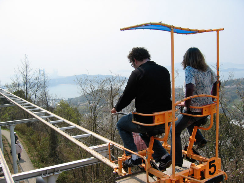 Japan’s Pedal Powered Roller Coaster Lets You Soak in Your Surroundings ...