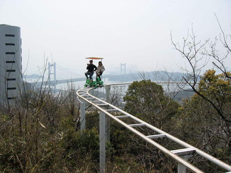 Japan’s Pedal Powered Roller Coaster Lets You Soak in Your Surroundings ...