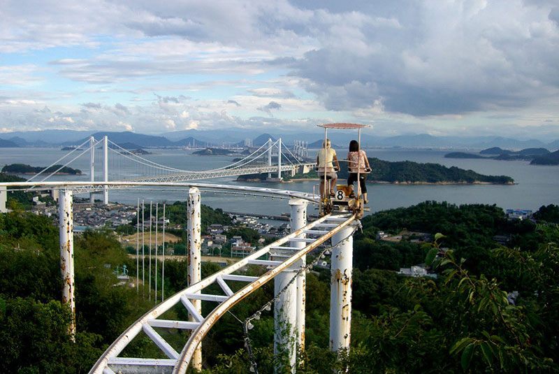 Japan’s Pedal Powered Roller Coaster Lets You Soak in Your Surroundings ...