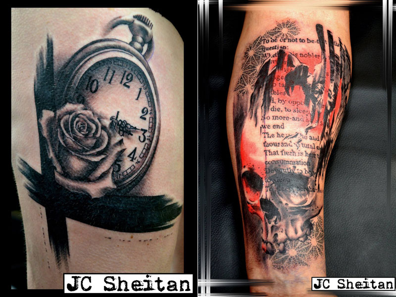 Artist Turns Prosthetic Arm Into Badass Tattoo Machine » TwistedSifter