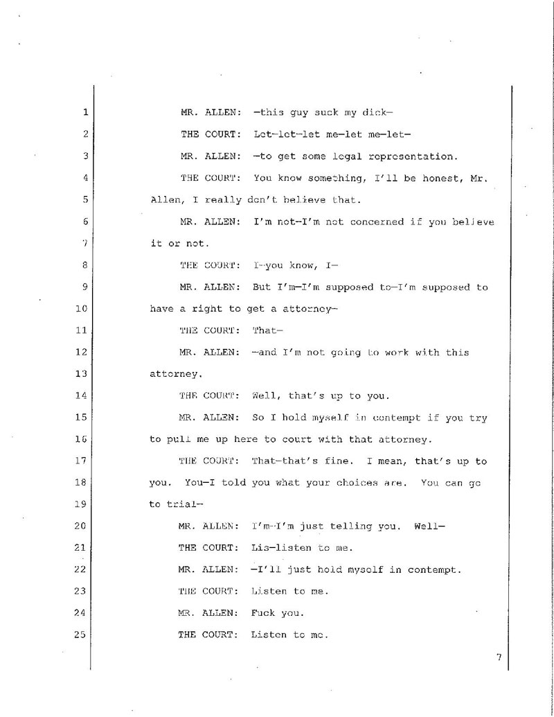 The State of Georgia vs Denver Fenton Allen, Re-Enacted Verbatim by ...