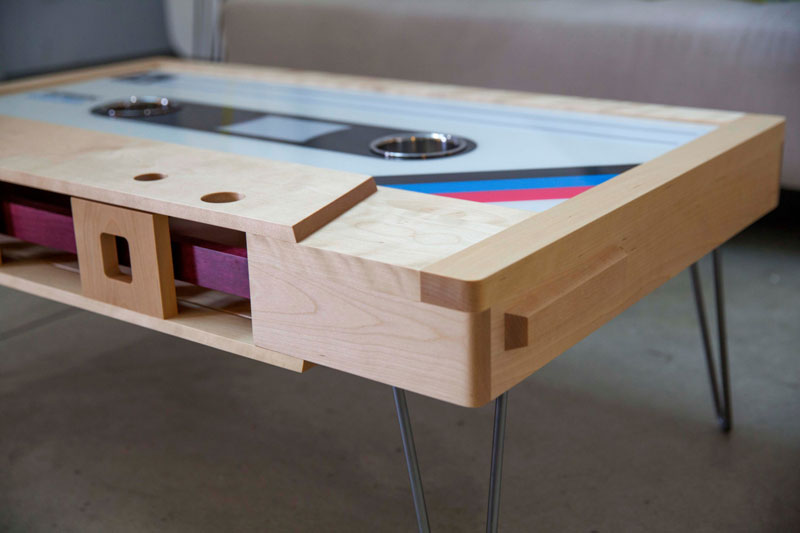 These Retro Cassette Tape Coffee Tables are Awesome » TwistedSifter