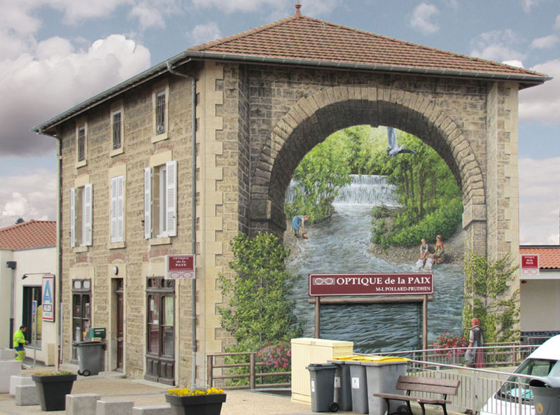 Patrick Commecy Transforms Building Facades Into 3D Works of Art ...