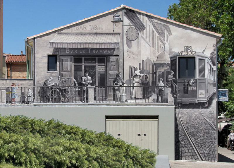 Patrick Commecy Transforms Building Facades Into 3D Works of Art ...