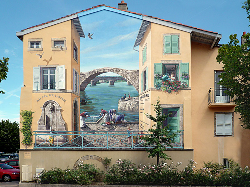 Patrick Commecy Transforms Building Facades Into 3D Works of Art ...