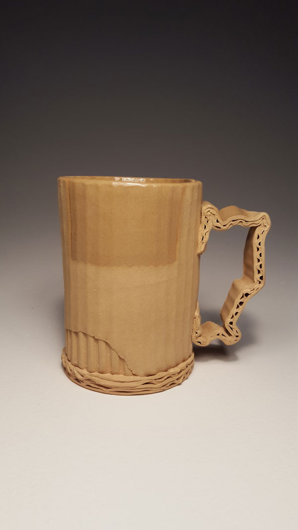 Ceramic Artist Tim Kowalczyk Can Make Clay Look Like Cardboard ...