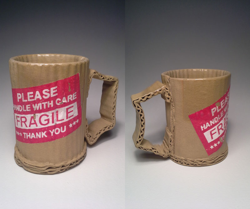 Ceramic Artist Tim Kowalczyk Can Make Clay Look Like Cardboard ...