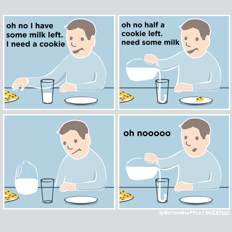 16 Funny Food Comics That Hit Close To Home » TwistedSifter