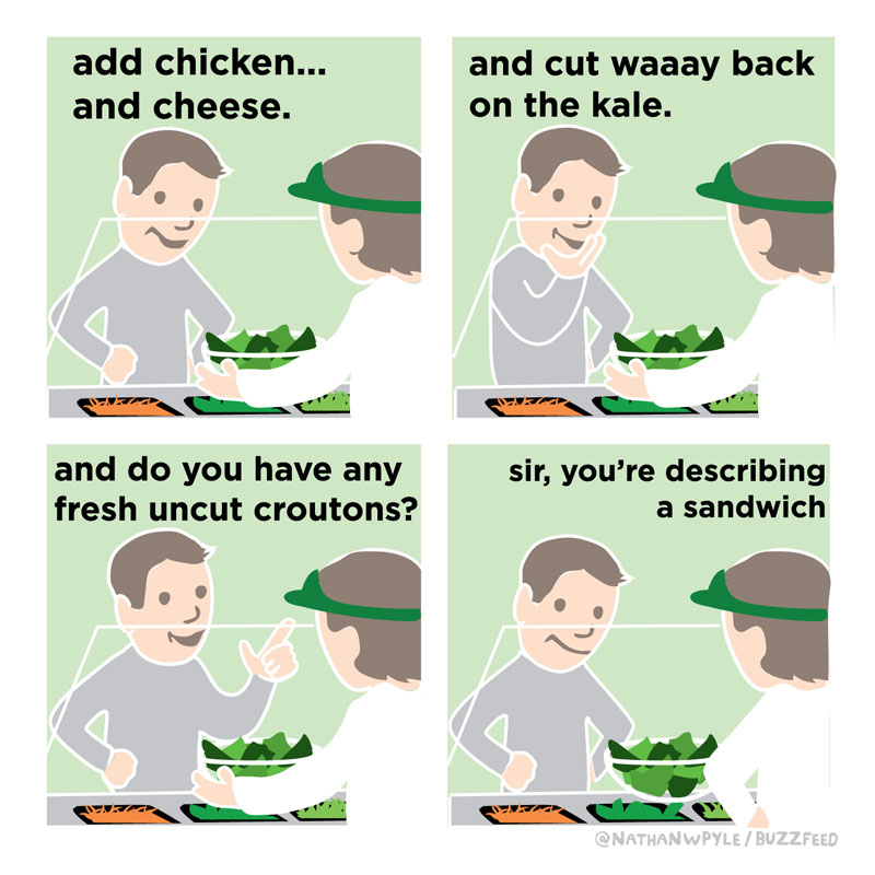 16 Funny Food Comics That Hit Close To Home » TwistedSifter