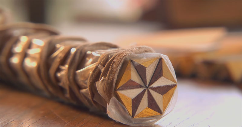 Let This Master Woodworker Making Traditional Japanese Marquetry Soothe ...