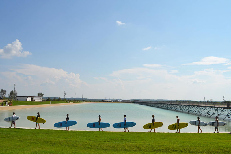 North America’s First Man-Made Surf Park Opens in Austin, Texas ...