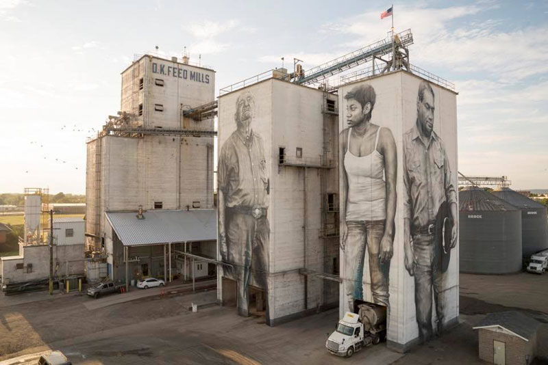 Colossal Humans by Guido Van Helten (12 Artworks) » TwistedSifter