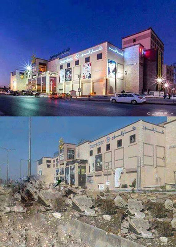 A Syrian Restaurant is Posting Before and After Photos of Aleppo and It ...
