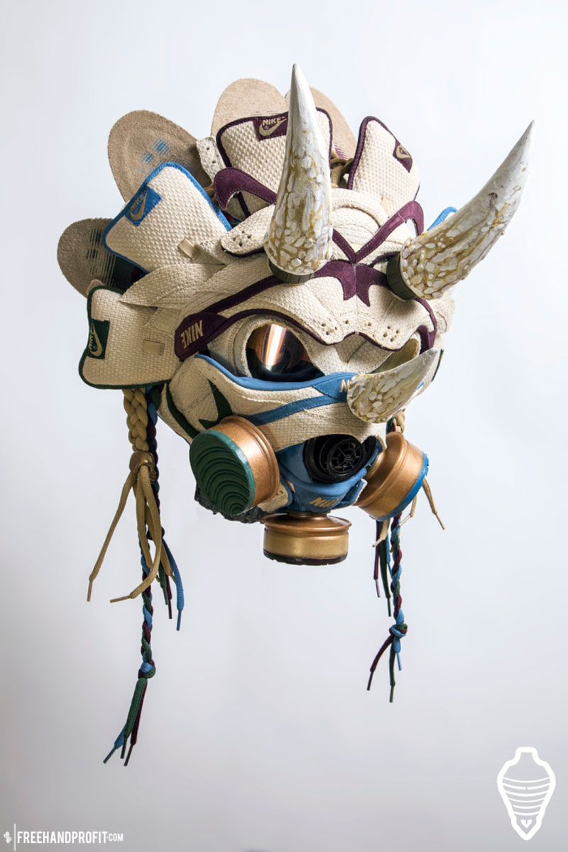 Send This Guy Your Kicks and He'll Turn Them Into a Crazy Mask ...