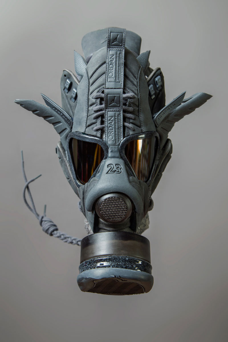 Send This Guy Your Kicks and He'll Turn Them Into a Crazy Mask ...