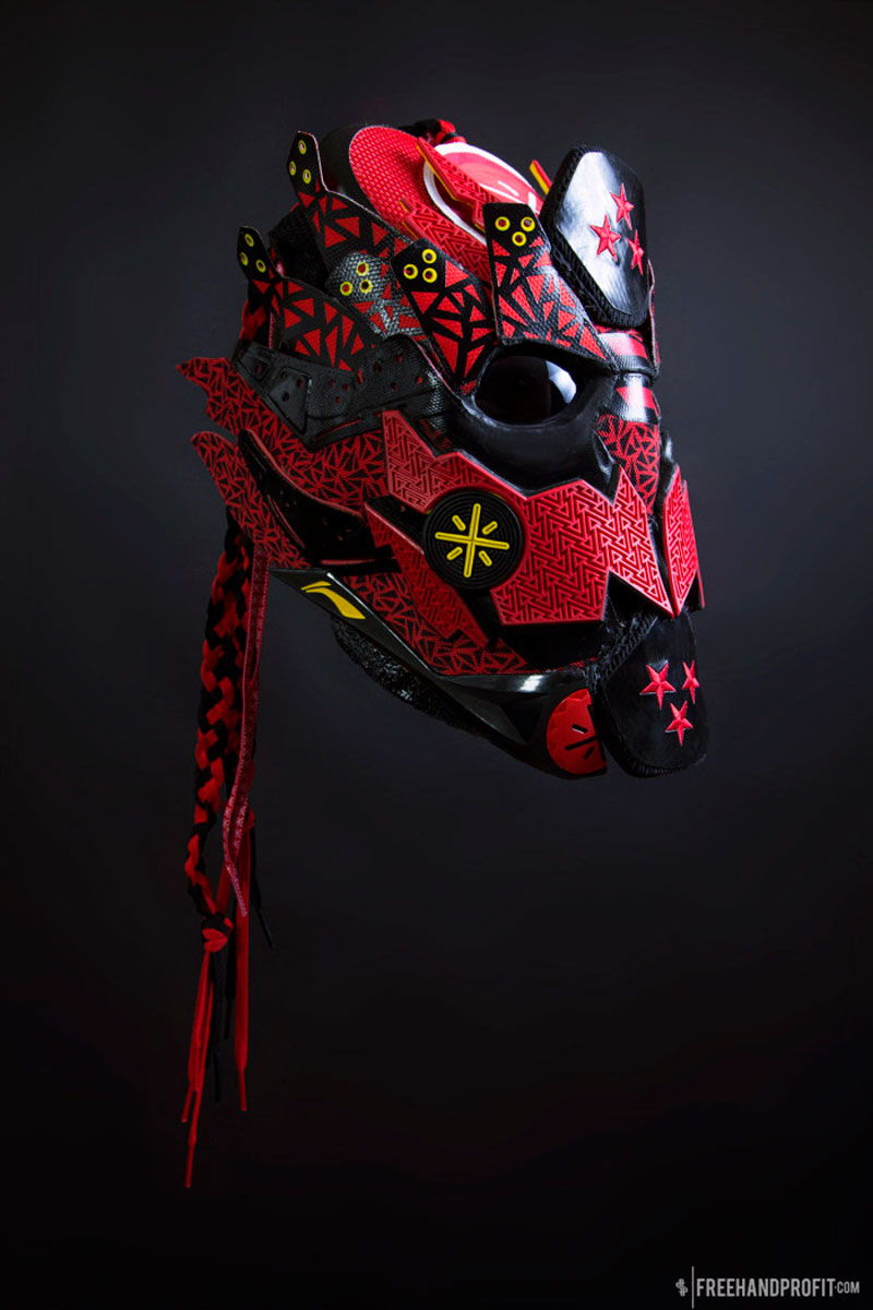 Send This Guy Your Kicks and He'll Turn Them Into a Crazy Mask ...