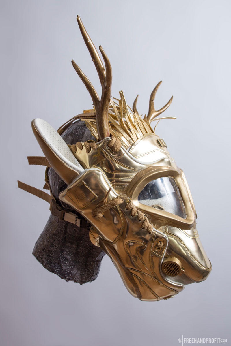 Send This Guy Your Kicks and He'll Turn Them Into a Crazy Mask ...