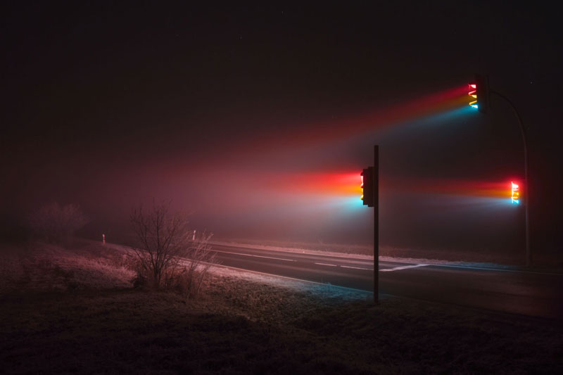 Long Exposure Traffic Lights by Lucas Zimmermann - TwistedSifter