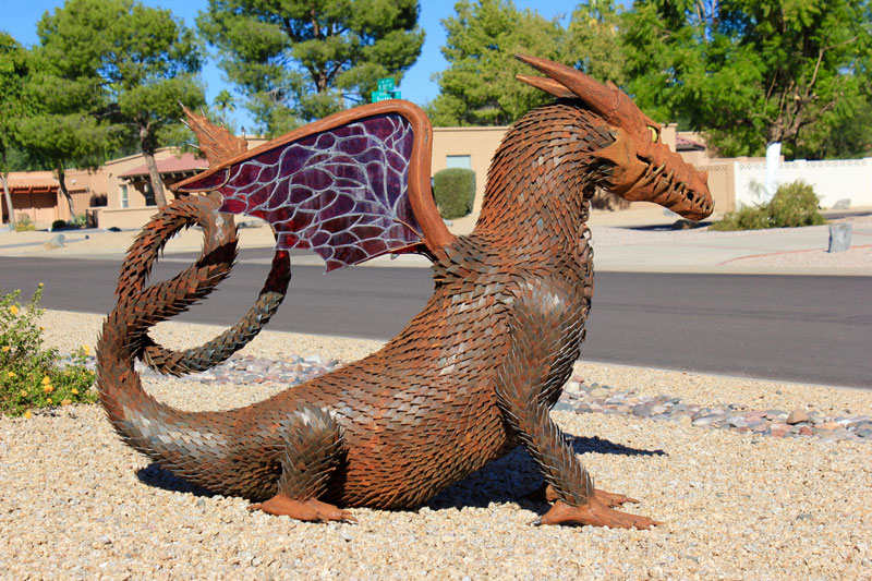 Incredible Sculptures Made from Metal and River Rock » TwistedSifter