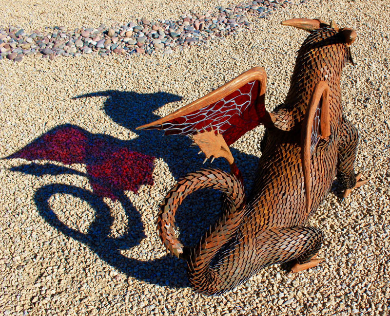 Incredible Sculptures Made from Metal and River Rock » TwistedSifter