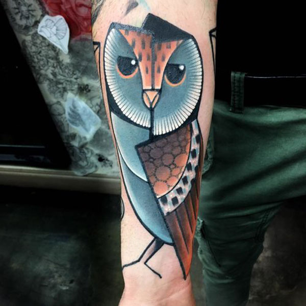 18 Awesome Abstract and Cubist Style Tattoos by Mike Boyd » TwistedSifter