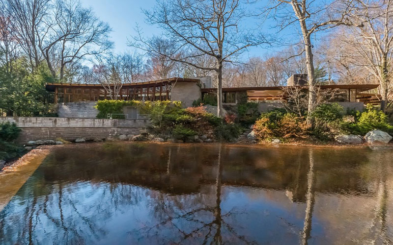 Frank Lloyd Wright’s One-of-a-Kind Hemicycle House Goes on Sale ...