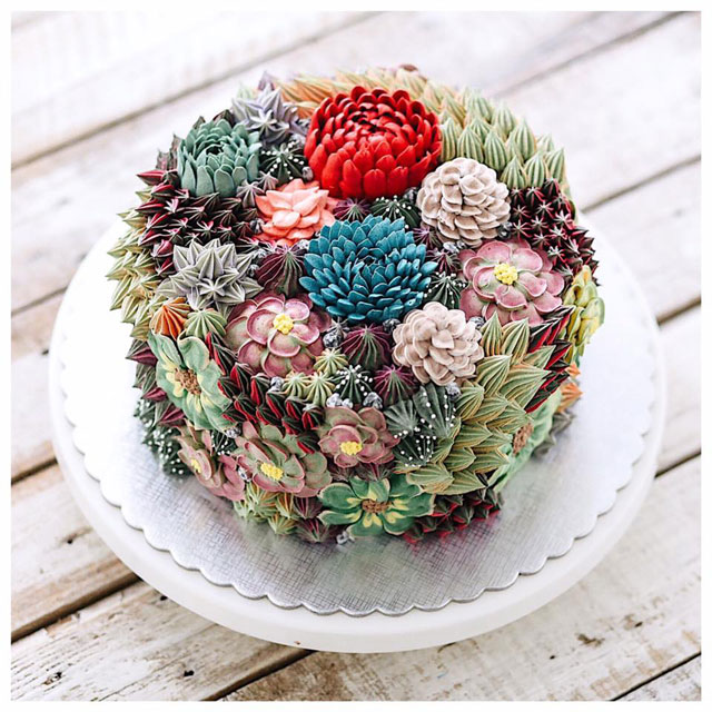 These Plant Cakes Made with Buttercream Frosting Look Incredible ...