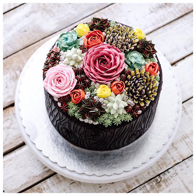 These Plant Cakes Made with Buttercream Frosting Look Incredible ...