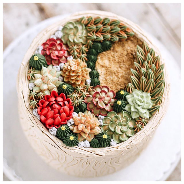These Plant Cakes Made with Buttercream Frosting Look Incredible ...