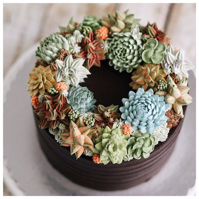 These Plant Cakes Made with Buttercream Frosting Look Incredible ...