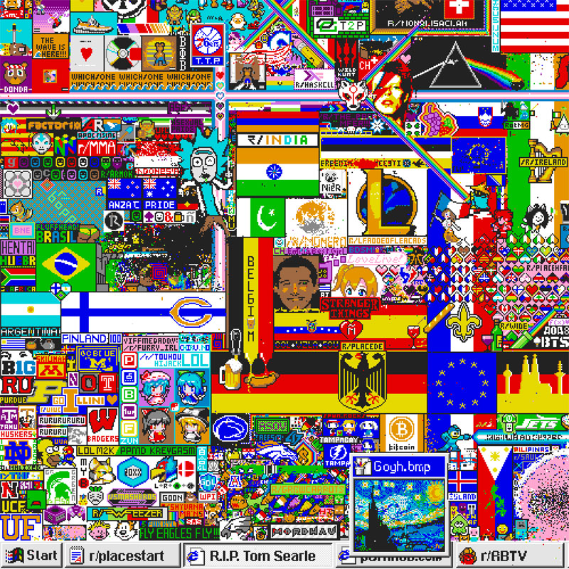 Reddit ‘Place’ Gives a Fascinating Glimpse Into Internet Culture and ...