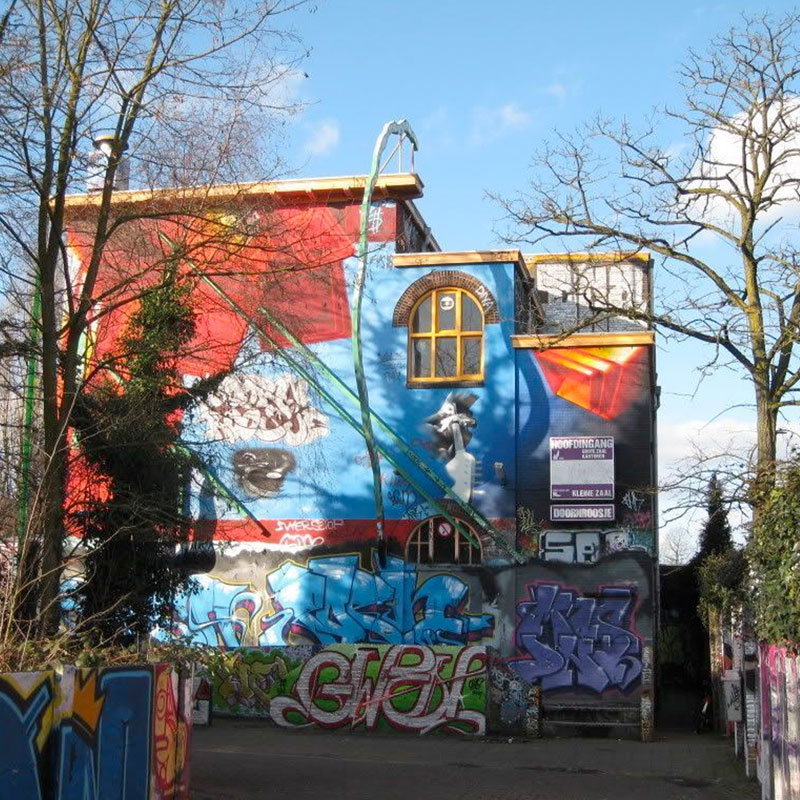 Chunk from Famous Dutch Graffiti Wall Reveals 30 Years of Art ...