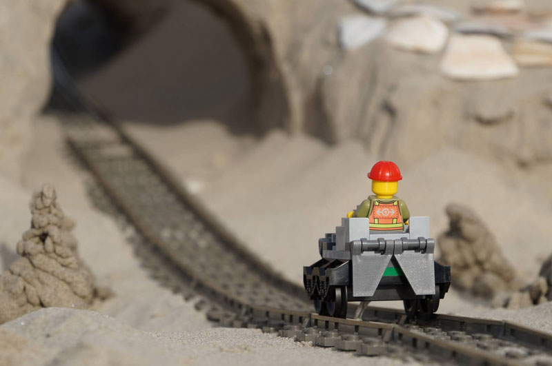 This Lego Sand Roller Coaster on the Beach is Awesome » TwistedSifter