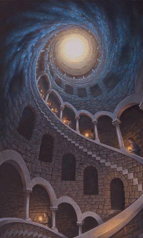 12 Mind Bending 'Magic Realism' Paintings by Rob Gonsalves - TwistedSifter