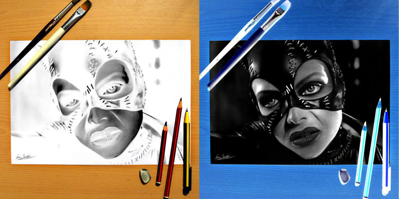 Trippy Negative Pencil Drawings by Liam York » TwistedSifter