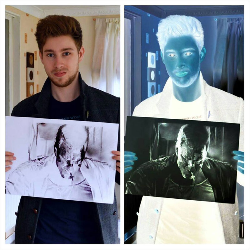 Trippy Negative Pencil Drawings by Liam York » TwistedSifter