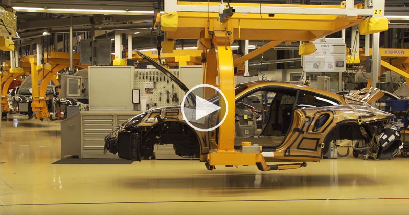 Porsche 911 Turbo S Exclusive Series Assembly Line - TwistedSifter