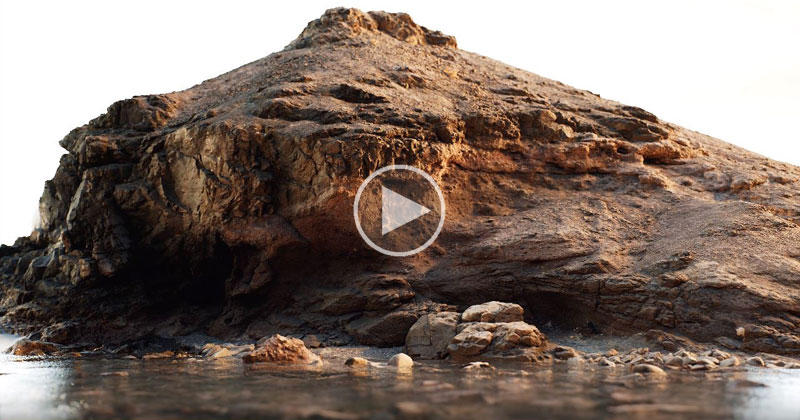 Just Some Computer Generated Rocks Rendered in Real-Time (4K 60fps ...