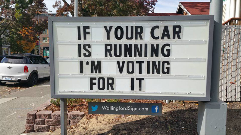 Local Seattle Gas Station Sign Has the Best Messages Ever (21 Photos ...