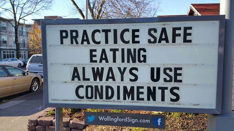 Local Seattle Gas Station Sign Has the Best Messages Ever (21 Photos ...