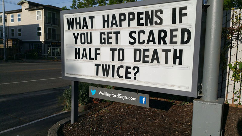 Local Seattle Gas Station Sign Has the Best Messages Ever (21 Photos ...