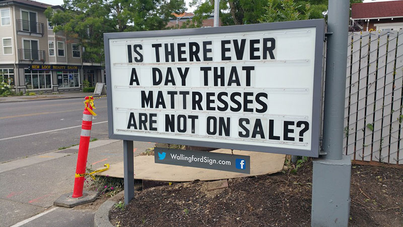 Local Seattle Gas Station Sign Has the Best Messages Ever (21 Photos ...