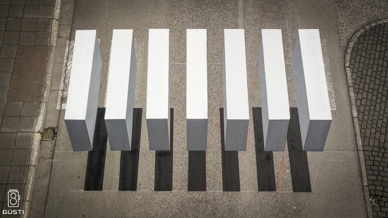 Cities Around the Globe are Testing 3D Crosswalks to Slow Down Drivers ...