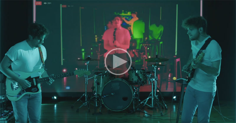 Band Plays Song by Using Facebook Live's Video Delay - TwistedSifter