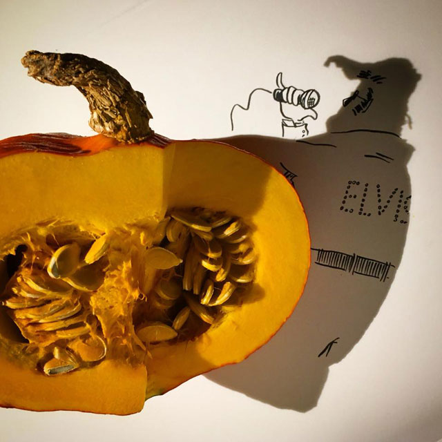 Artist Casts Shadows and Doodles on the Results (21 Photos) » TwistedSifter