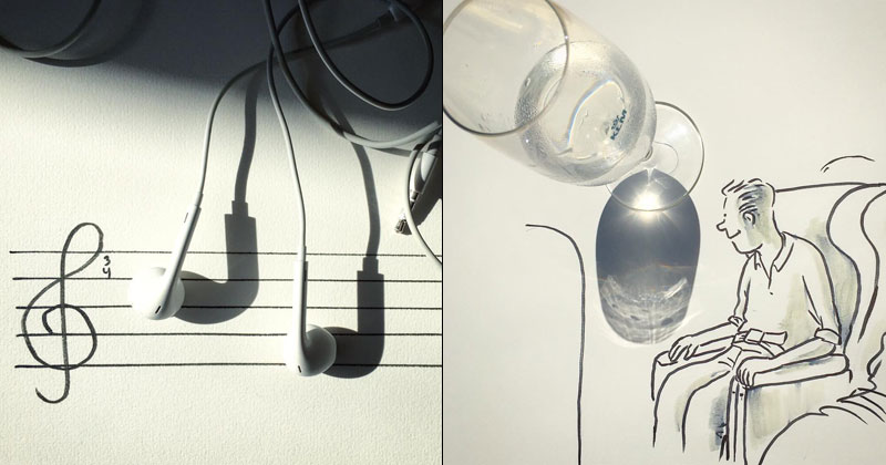 shadow art doodles vincent bal (25) » TwistedSifter