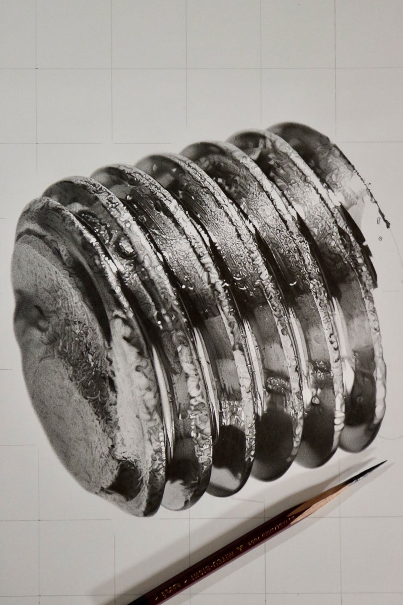 Highly Detailed Close-Ups of Amazing Hyper Realistic Pencil Drawings ...