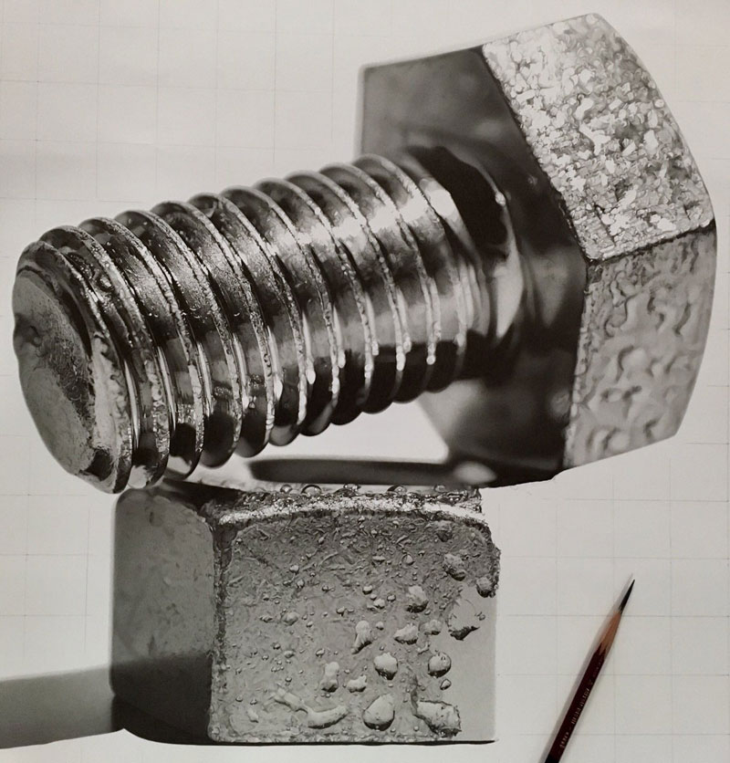 Highly Detailed Close-Ups of Amazing Hyper Realistic Pencil Drawings ...