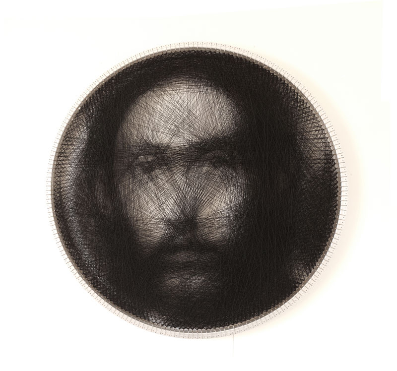 Renaissance Portraits Made From Single Thread on Circular Loom ...